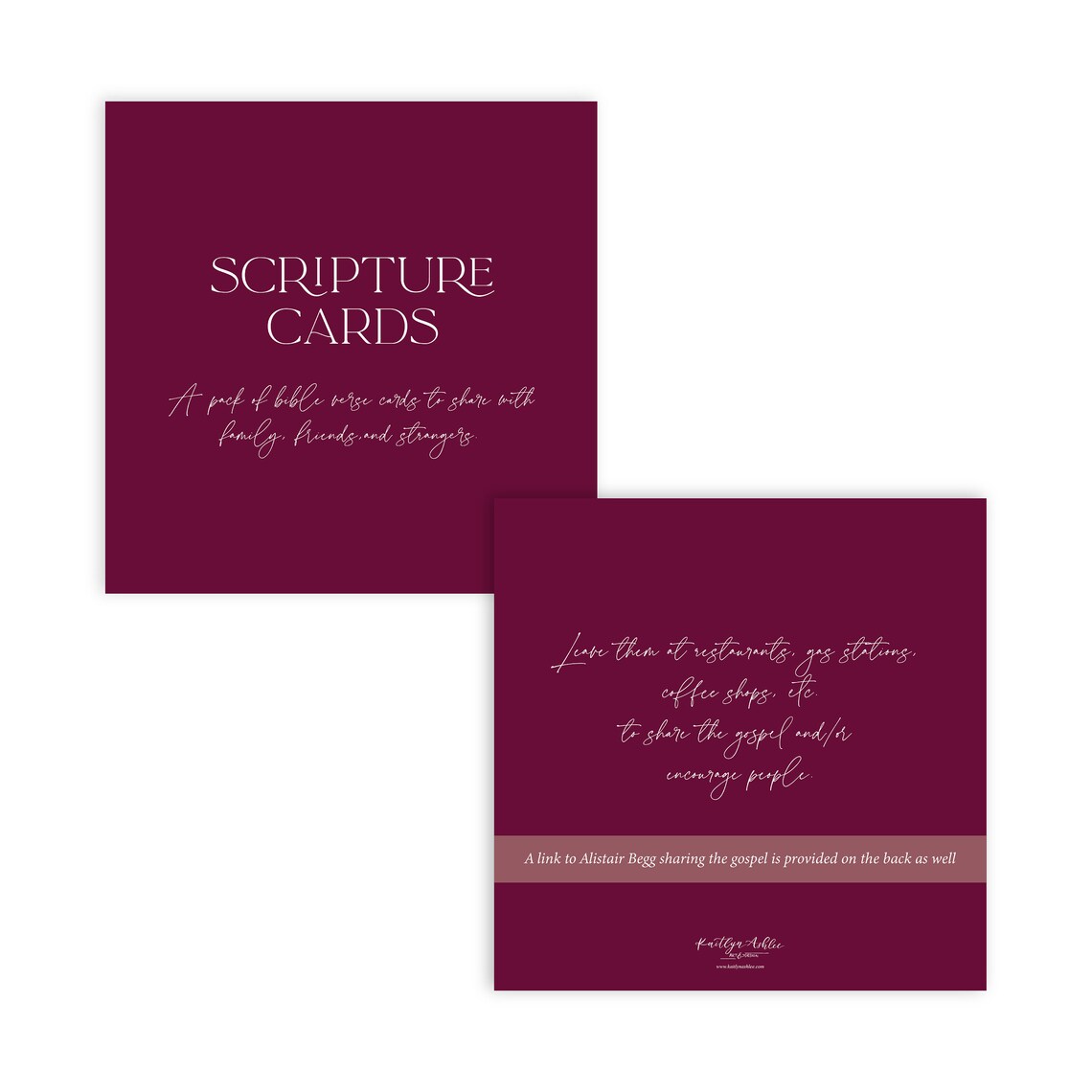 Sharing Scripture Cards Gospel Tracts - Etsy