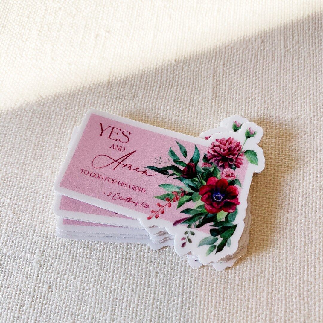 Yes and Amen Sticker - Etsy