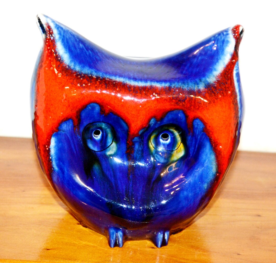 Vintage CARSTENS KERAMIK Owl Money Box Carstens Boutique Series Gerda ...
