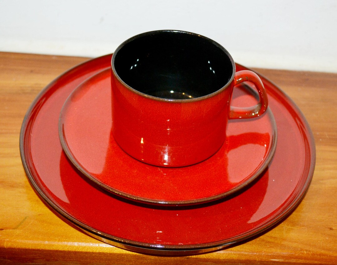 70s Vintage Porcelain Tableware Tea Set by Melitta Ceracron Tea Cup ...