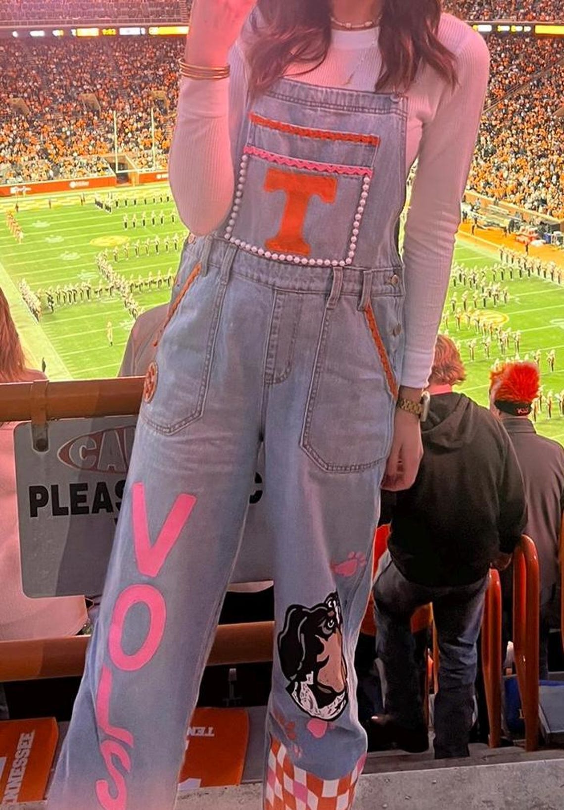 Hand Painted Smokey Overalls - Etsy