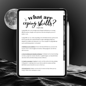 Digital & Printable Shadow Work Journal, Shadow Work Journal Prompts ...