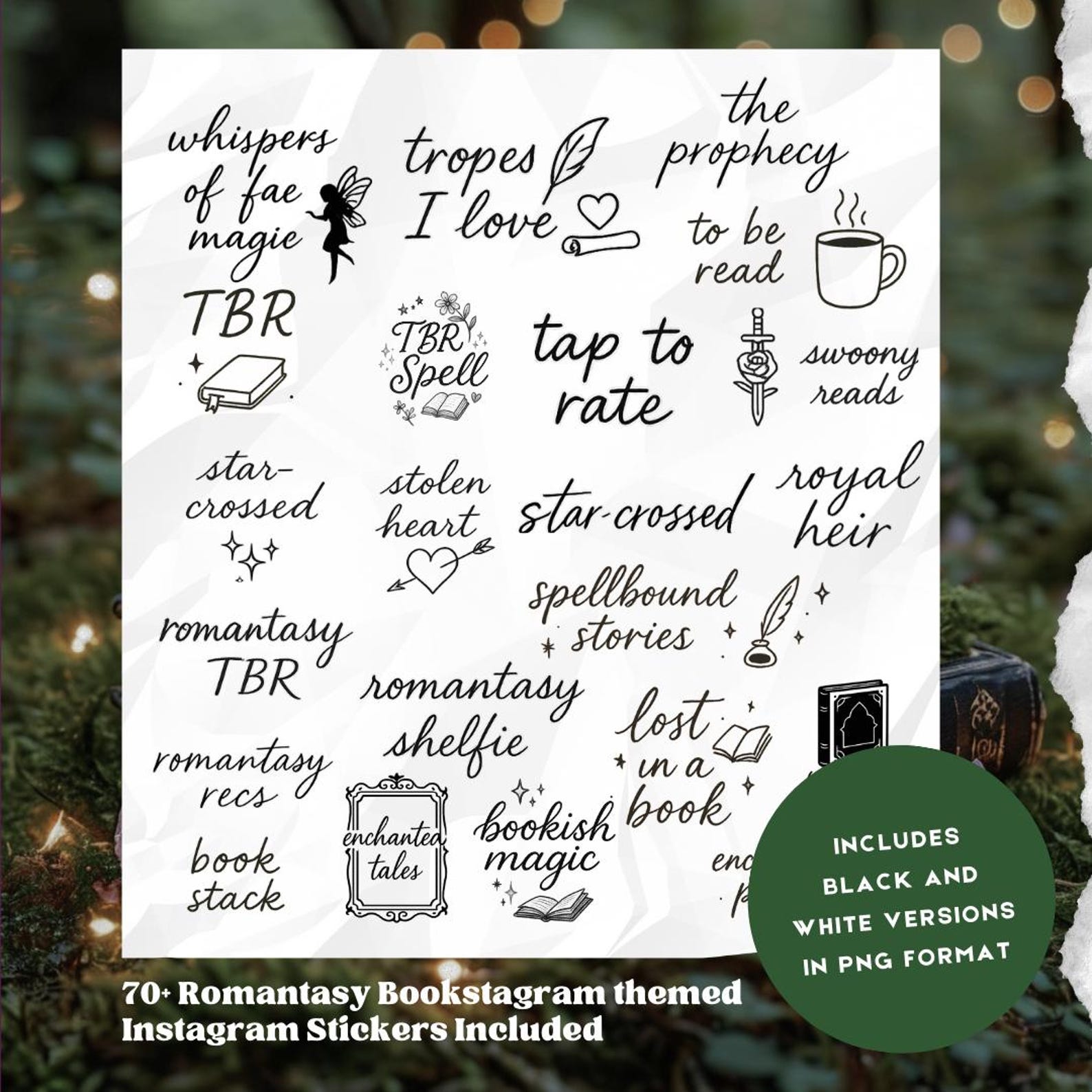 Romantasy Bookstagram Reel Templates: Faceless Canva Designs (1080x1920 ...