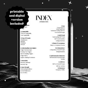 Digital & Printable Shadow Work Journal, Shadow Work Journal Prompts ...