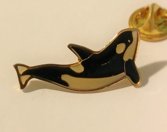 Orca Killer Whale Shamu Sea World Lapel Hat Tie Pin Souvenir 1511 - Etsy