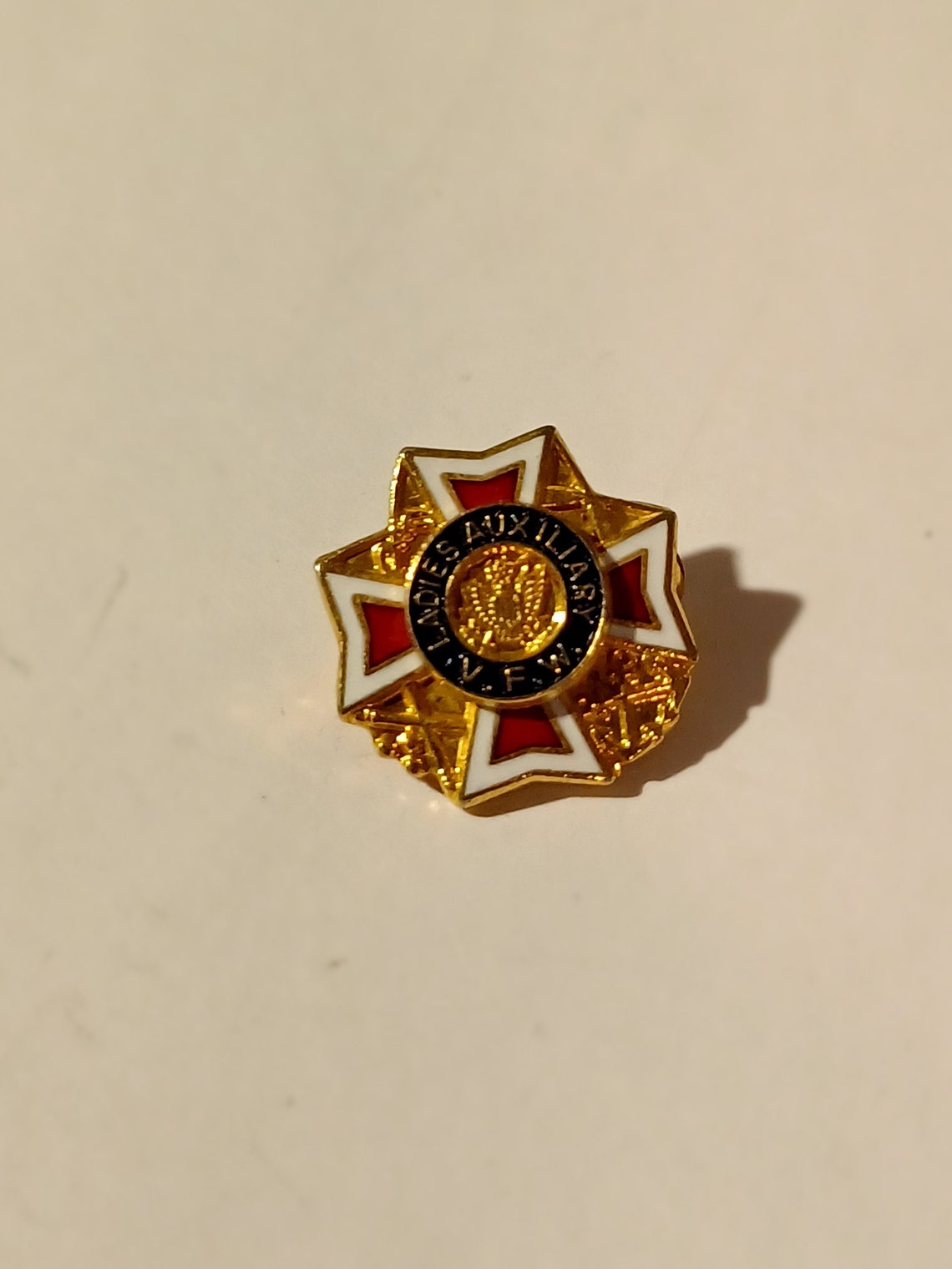 Ladies Auxiliary VFW Red Gold Cross Lapel/hat Pin Souvenir 0964 - Etsy