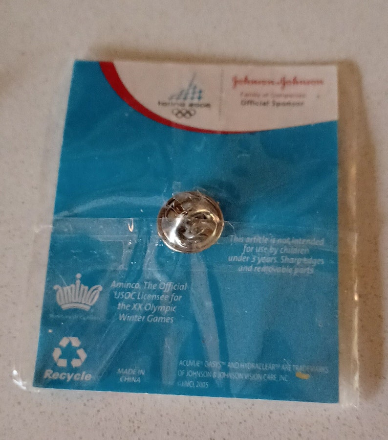 Vintage Johnson & Johnson Official Sponsor Winter Games Torino 2006 NIB ...