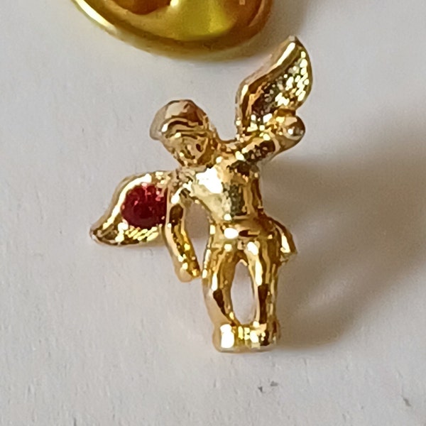 Gold Angel Pin - Etsy