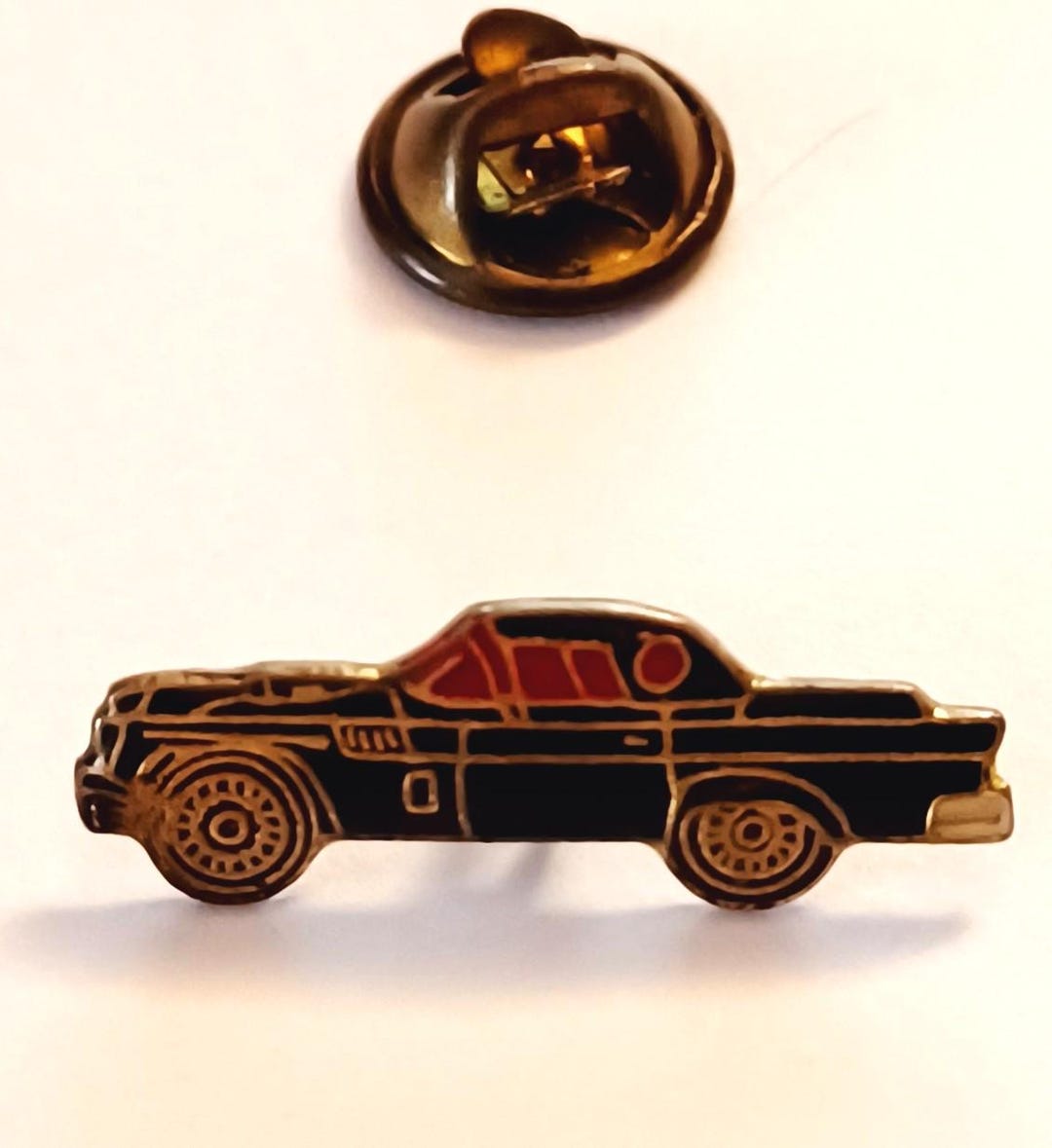 Vintage Black Ford Thunderbird Car Automobile Lapel Hat Tie Pin ...