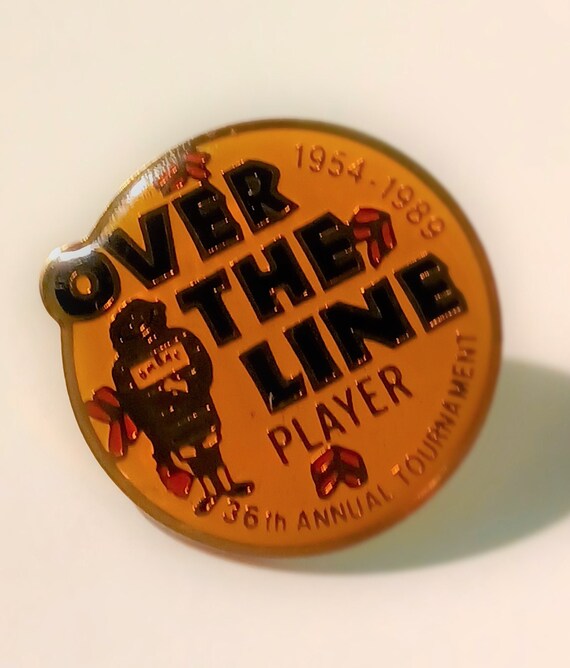 RARE Over the Line Player 1954-1989 OMBAC 36th Annual - Etsy