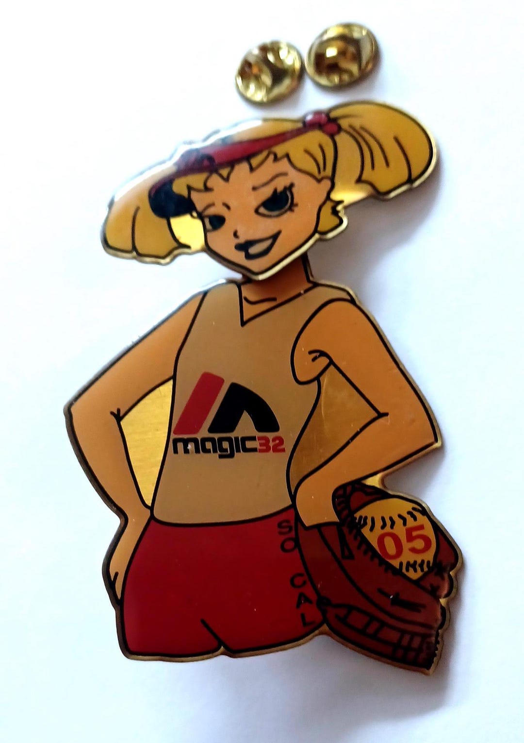 Vintage Magic 32 so Cal Southern California Girls Softball Bobble ...