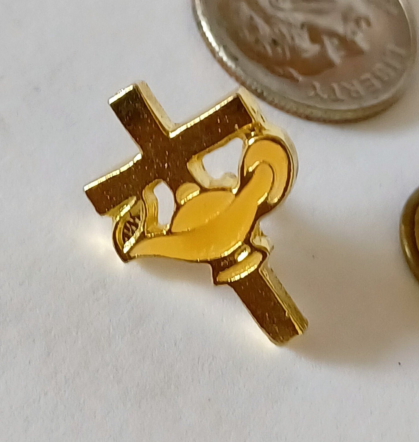 Lamp Of Learning Pin