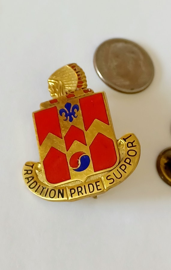 Vintage US Army 700th Support Battalion Tradition Pri… - Gem