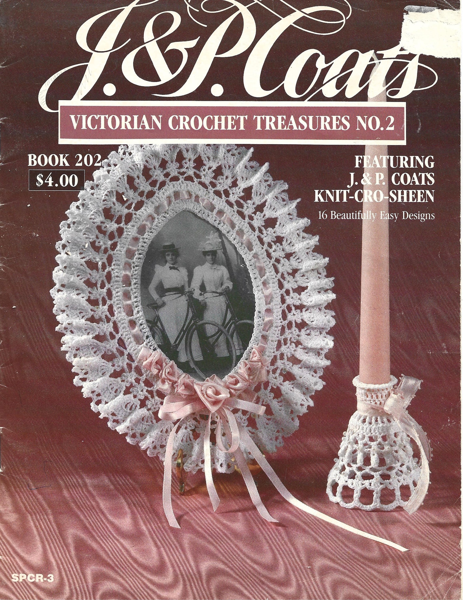 J. & P. Coats Victorian Crochet Treasures No. 2 Knit-cro-sheen 16 ...