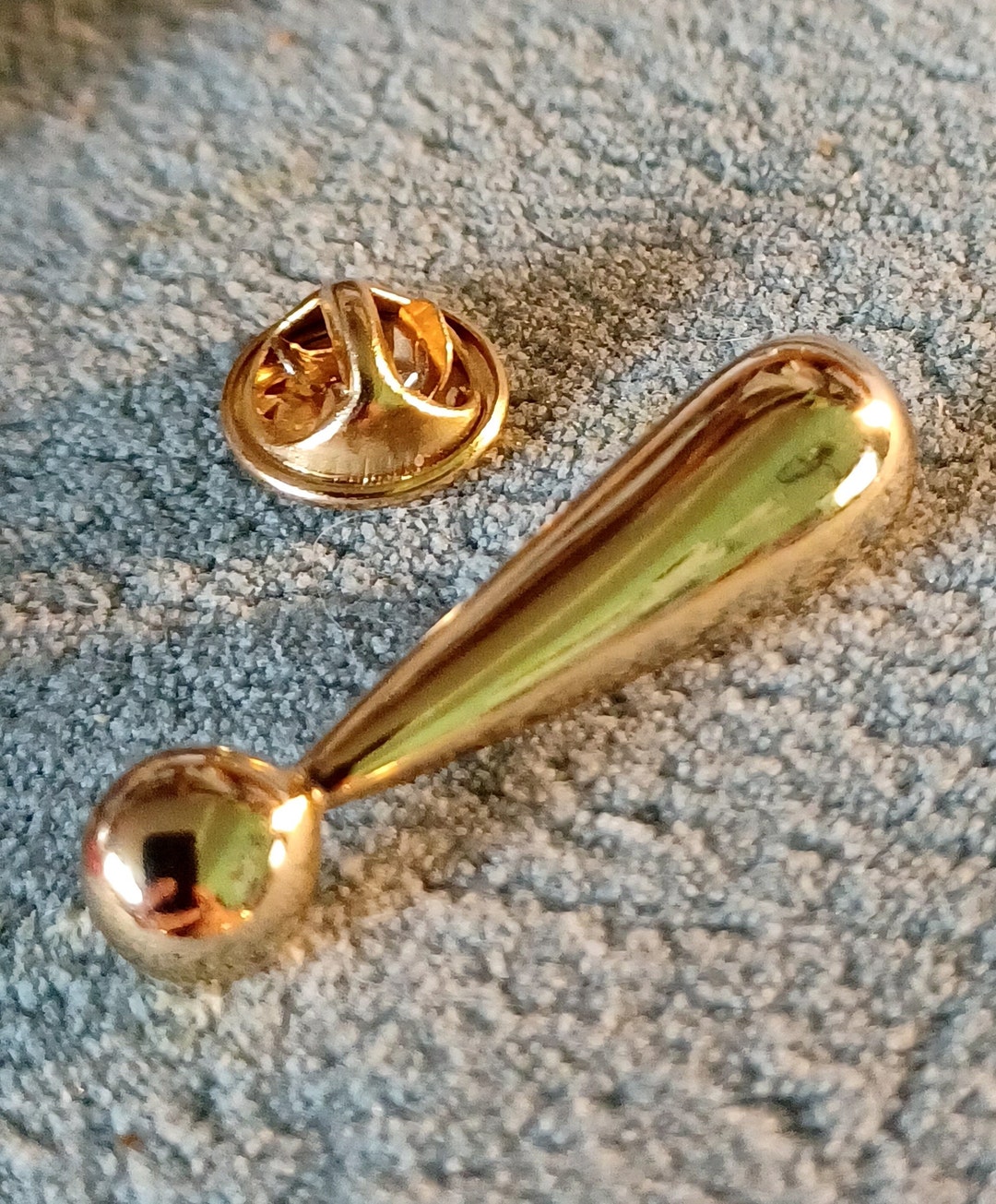 Vintage Gold Tone Exclamation Point Lapel Hat Tie Pin Souvenir 1529 - Etsy