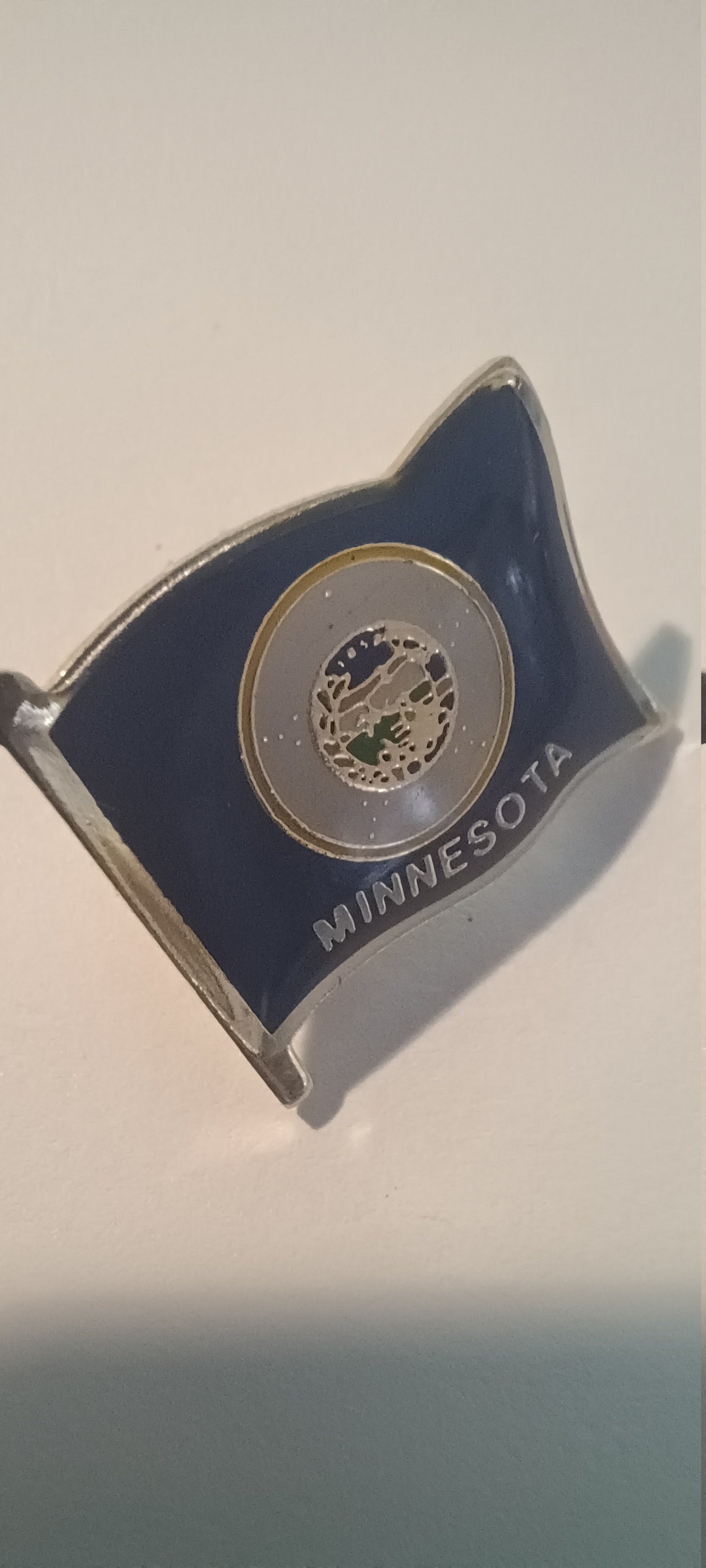Minnesota State Flag Old Original State Flag Lapel Hat Tie Pin Souvenir ...