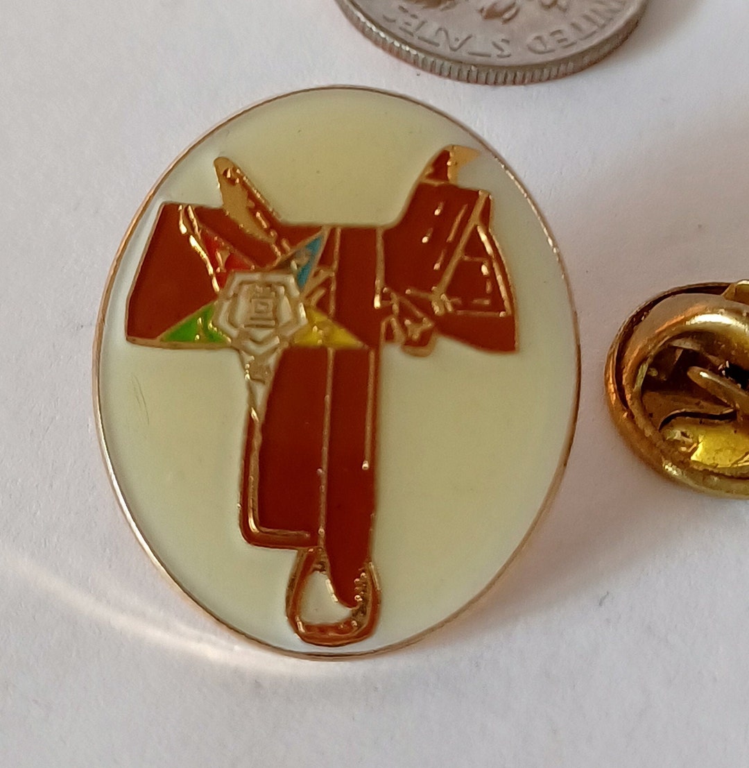 Masonic OES Order of the Eastern Star Saddle Club Lapel Hat Tie Pin ...