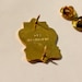 Vintage First in Deed US Army 1st Army Unit Crest Military Lapel Hat ...