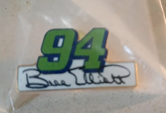Vintage Bill Elliott #94 Signature Logo Number Nascar… - Gem