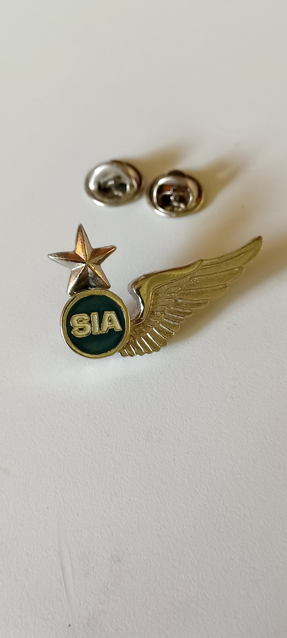 RARE SIA Singapore International Airlines Half Wings … - Gem