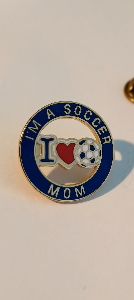Soccer Mom Angel Lapel Gem