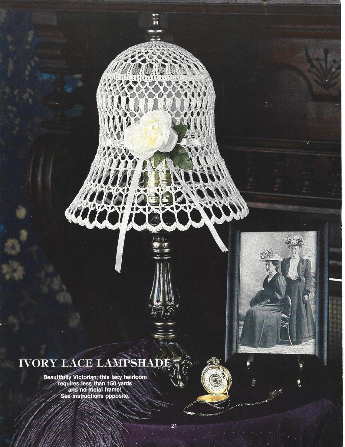 J. & P. Coats Victorian Crochet Treasures No. 2 Knit-cro-sheen 16 ...