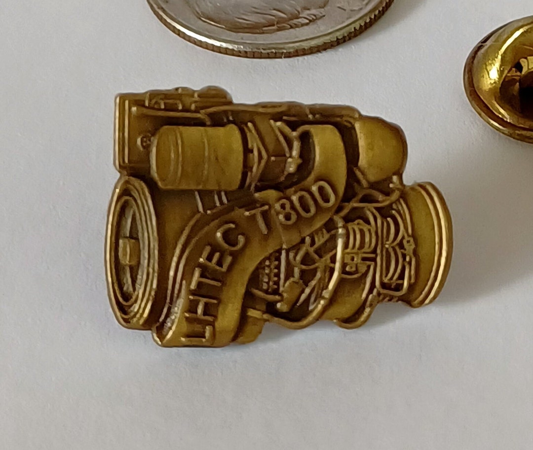 Vintage LHTEC T800 Turboshaft Engine Rotary Wing Helicopter Lapel Hat ...