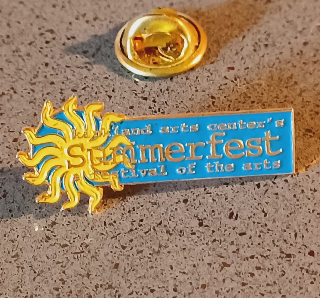 Vintage Summerfest Kirkland Art Center's A Festival of the Arts Lapel ...