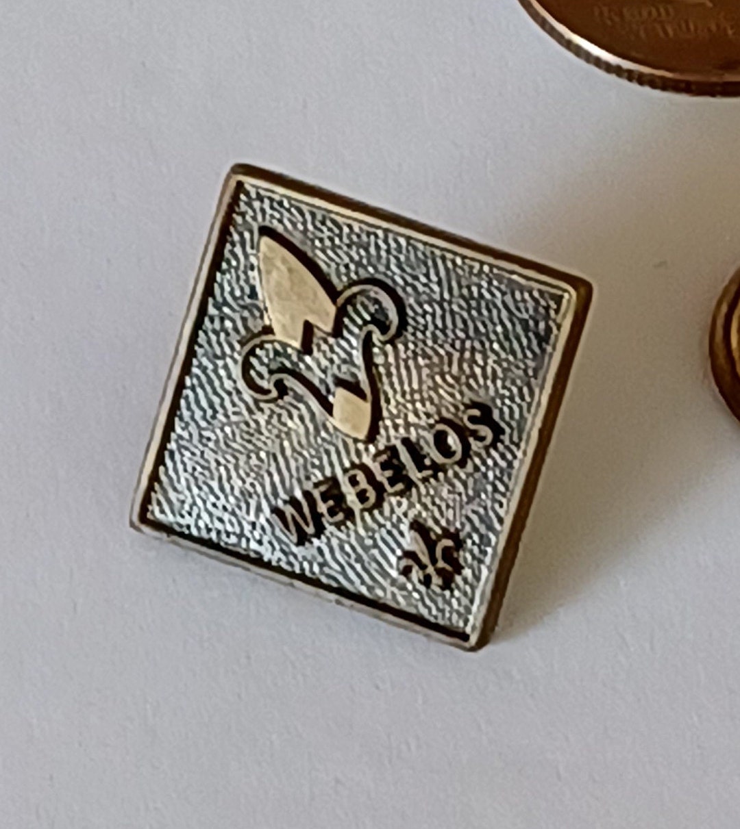 Vintage 1960s Boy Scout Webelos Cub Scout Rank Lapel Hat Tie Pin ...