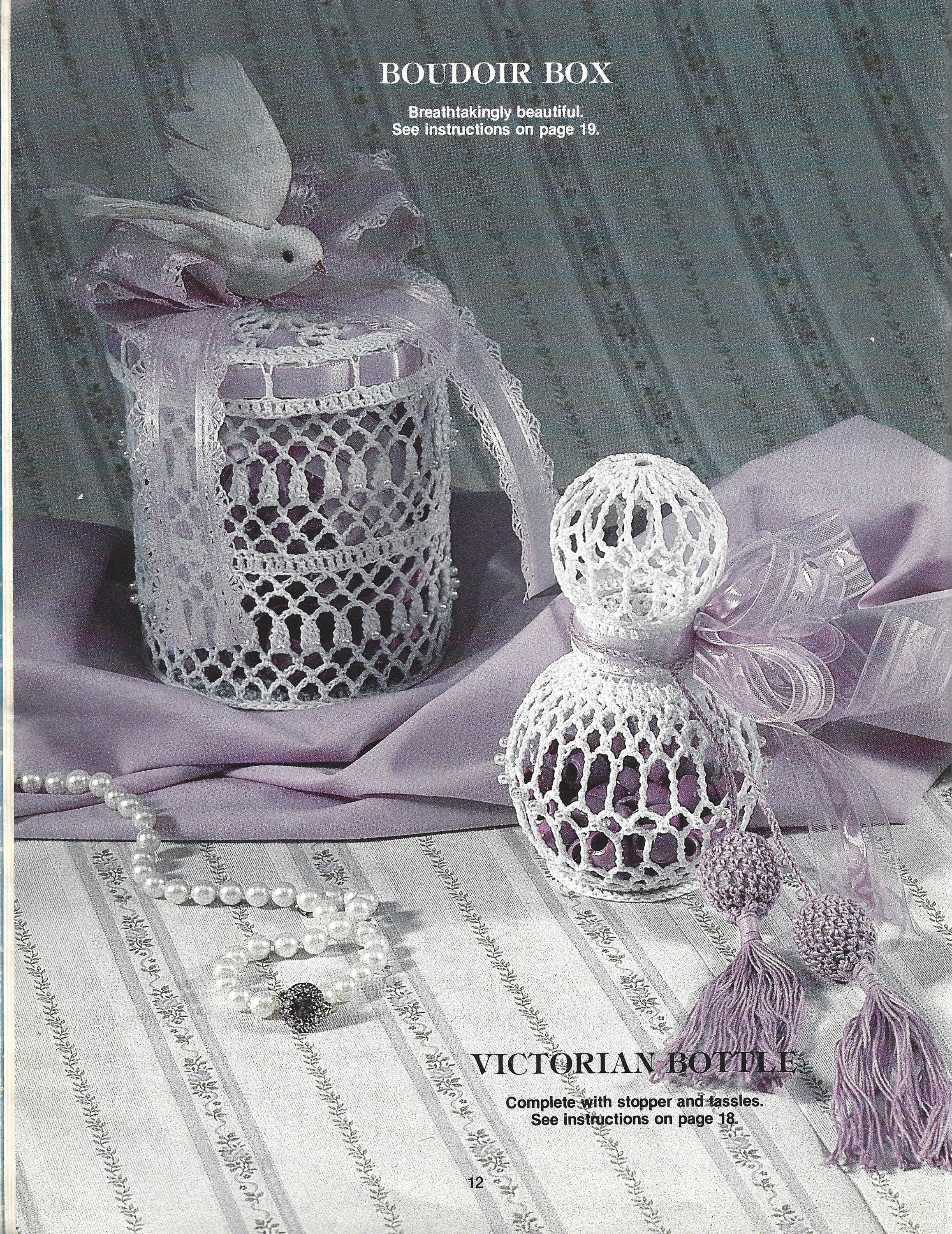 J. & P. Coats Victorian Crochet Treasures No. 2 Knit-cro-sheen 16 ...