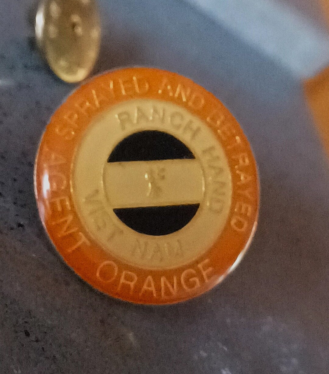 Vintage Sprayed and Betrayed Agent Orange Ranch Hand Vietnam Lapel Hat ...