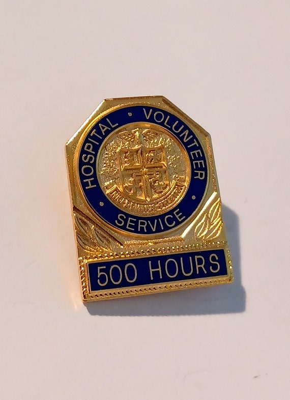 vintage c1960 hospital volunteer - Gem