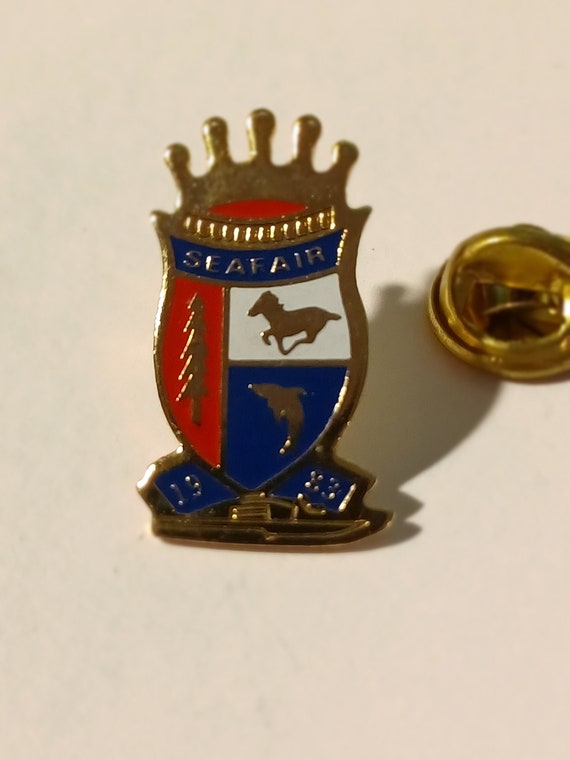 Vintage Seattle Seafair 1983 Skipper Crest Hydroplane… - Gem