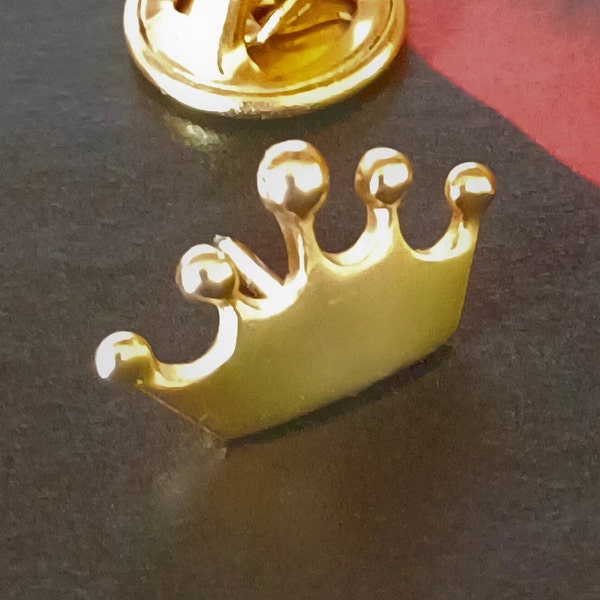 Crown Pin - Etsy
