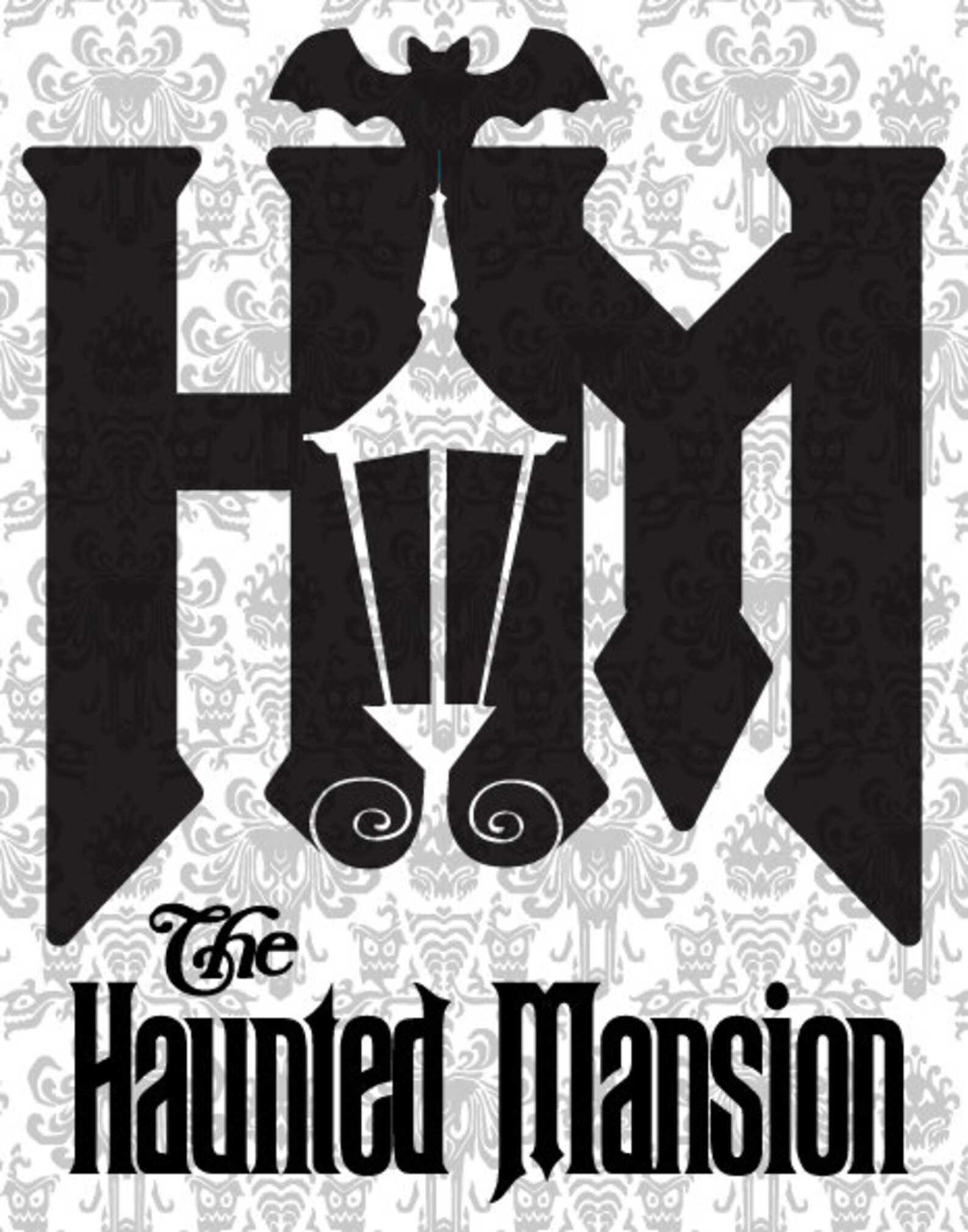 SVG New Style the Haunted Mansion Lamp Emblem Cricut Cut File ...