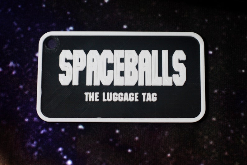 Spaceballs the Luggage Tag Inspired by the Schwartz! - Etsy