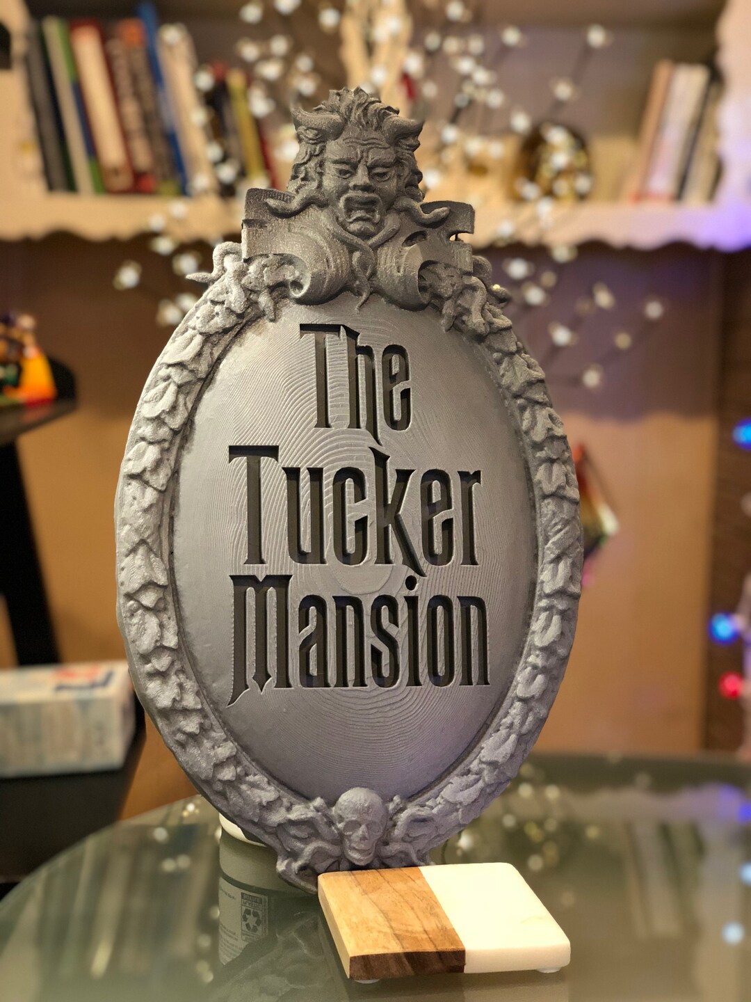Disney's Haunted Mansion Personalized Sign and Keychain / Ornament ...