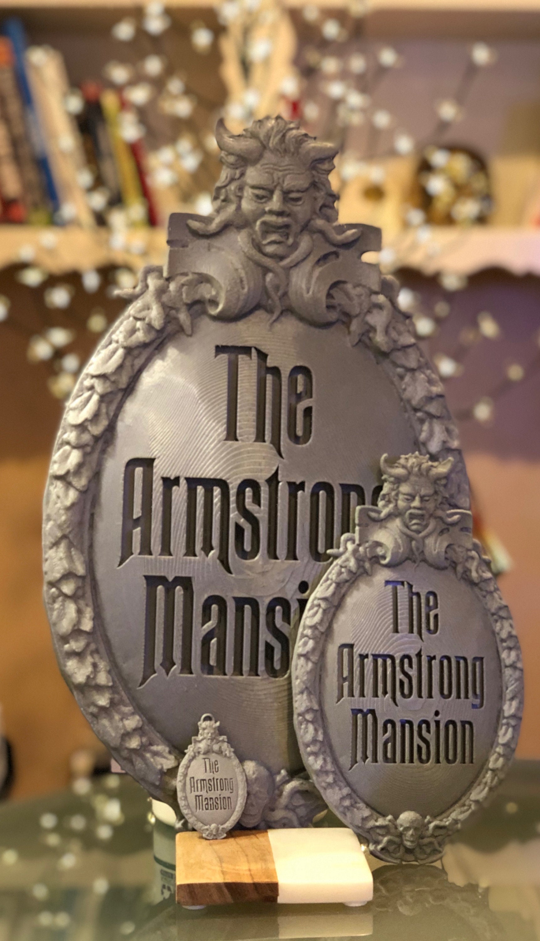 Disney's Haunted Mansion Personalized Sign and Keychain / - Etsy