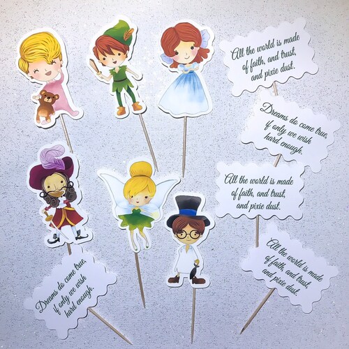 Peter Pan Cake Topper | Etsy