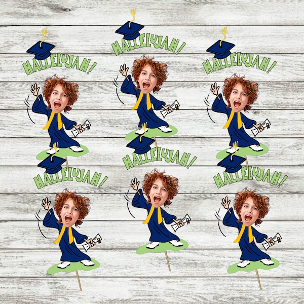 Graduation Cupcake Topper - Etsy
