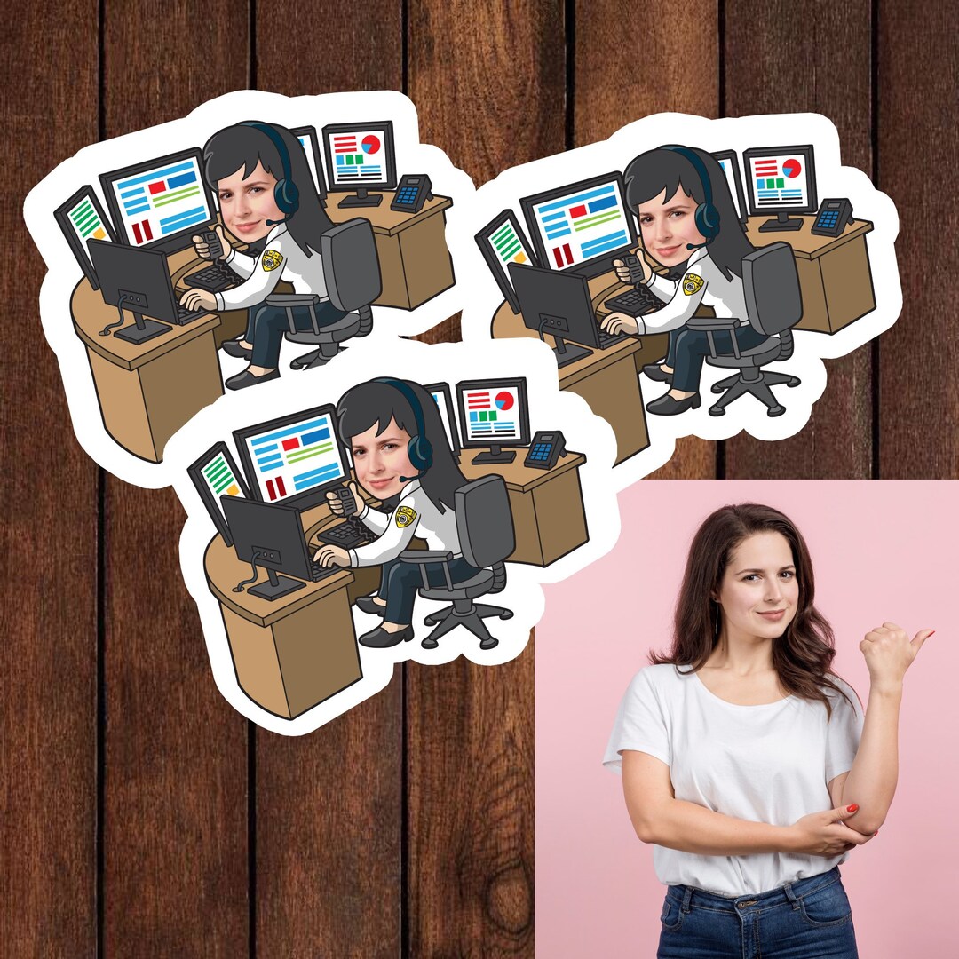 Dispatcher Personalized Face Picks Toppers, First Responder, 911 ...