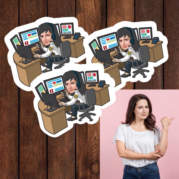 911 Dispatcher Cake Topper - Etsy