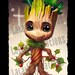 Digital Printable Christmas Tags Groot Christmas - Etsy
