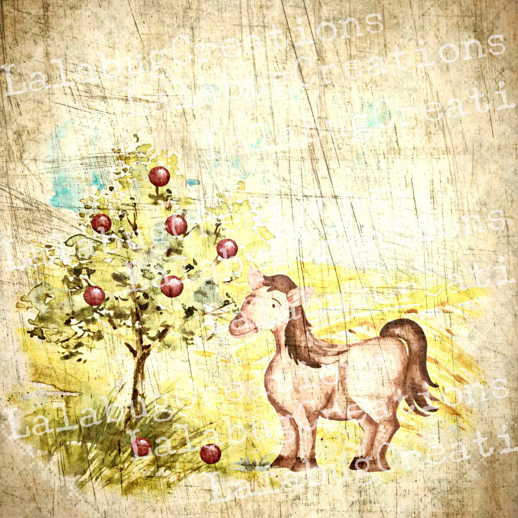 Farm Life Digital Paper, Vintage Farm Paper, Scrapbook Paper Junk ...