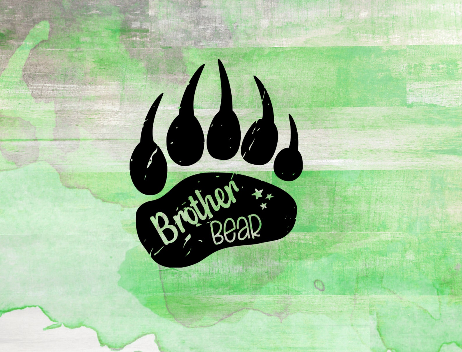 Brother Bear SVG Brother Bear Svg File Brother Svg Bear Svg File Cut ...
