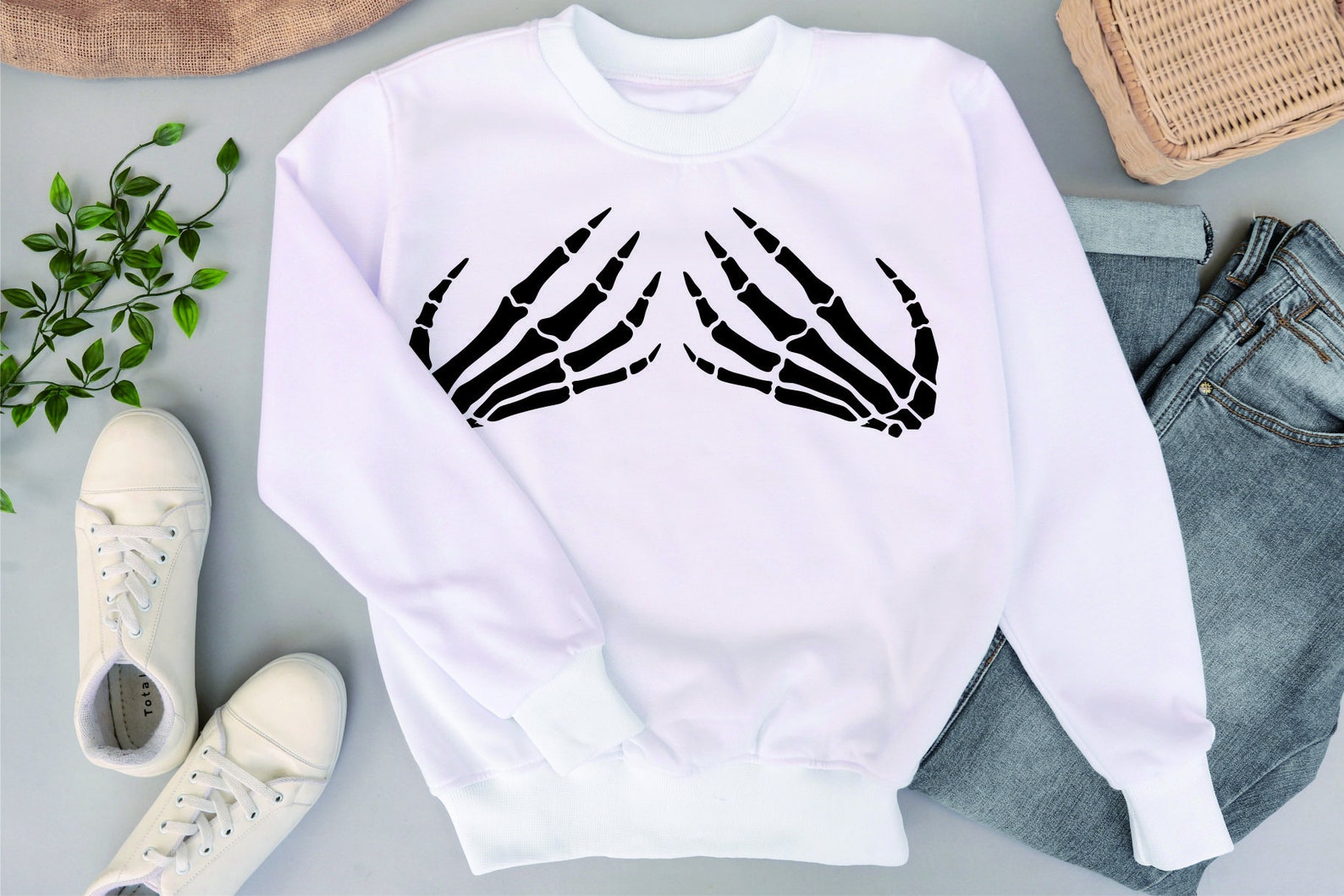 Skeleton Hands SVG Skeleton Svg Skull Skeleton Hand Cricut Silhouette ...