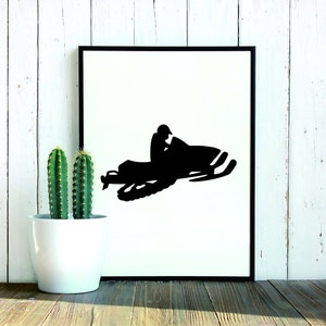 Snowmobile SVG, Cut File (digital Download) - Etsy