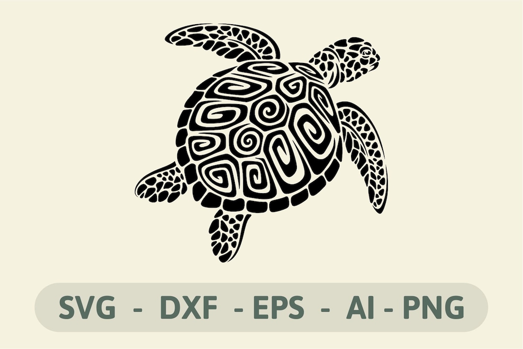 Sea Turtle Svg, Turtle Svg, Ocean Svg Files for Cricut. SVG, PNG, DXF ...