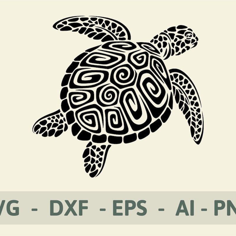 Sea Turtle Svg - Etsy