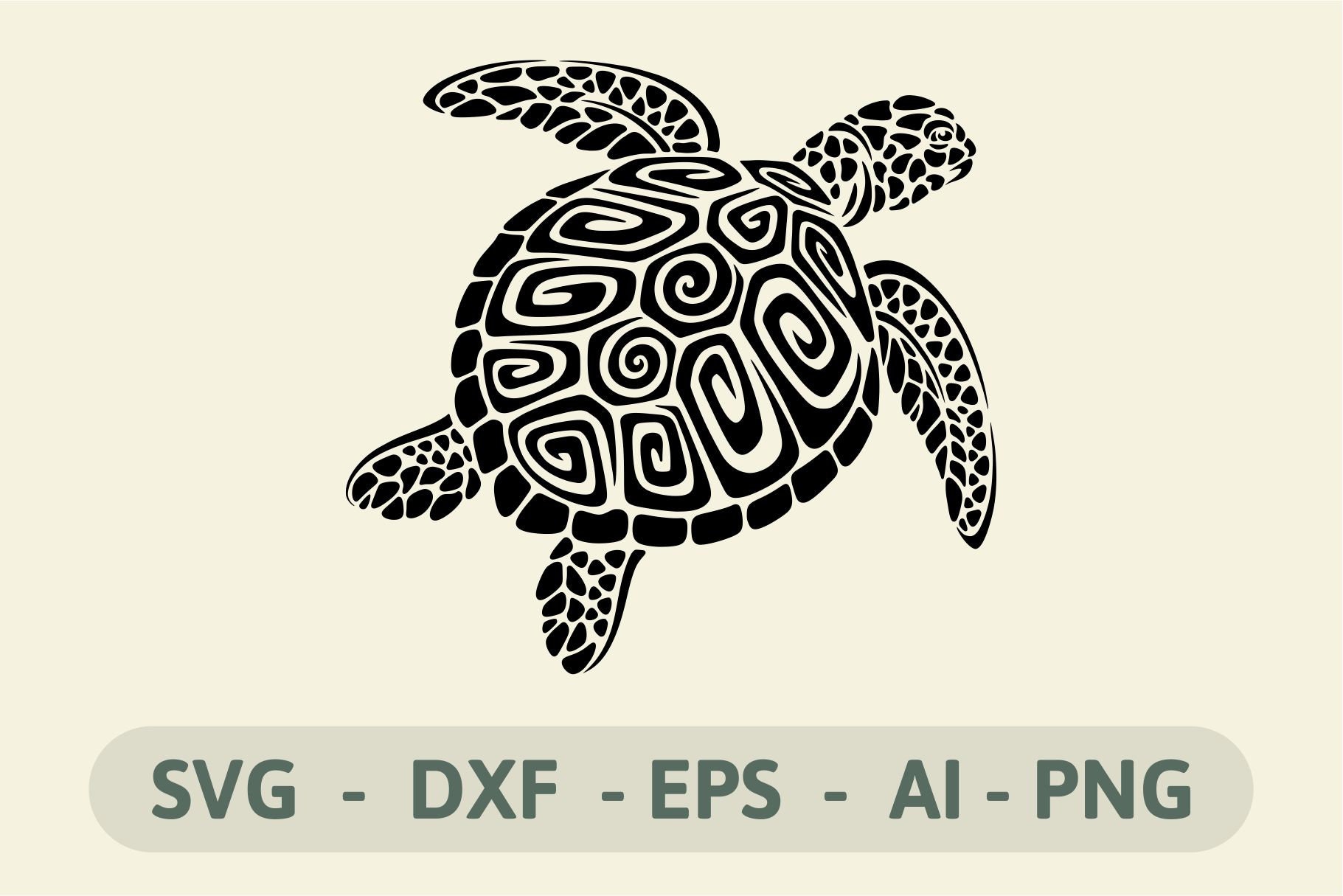 Sea Turtle Svg, Turtle Svg, Ocean Svg Files for Cricut. SVG, PNG, DXF ...